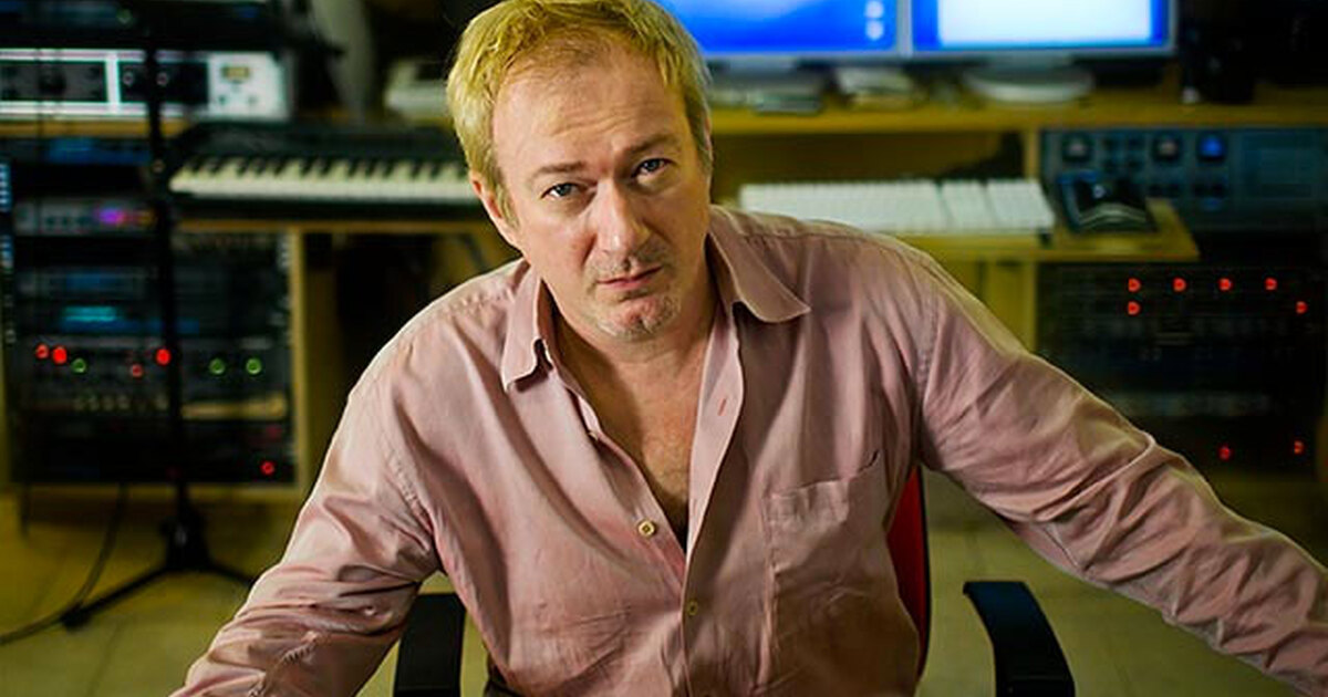 Andy Gill record producer video interview in his recording studio in London