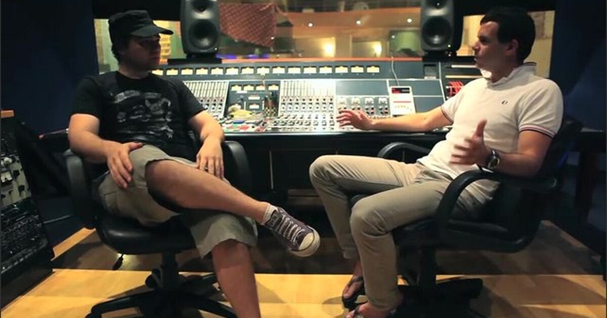 Recording Engineer Hook talks with Clint Murphy at York Street Studios New Zealand in a video ...